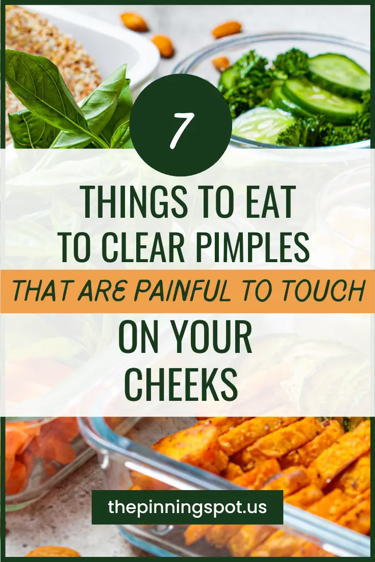 7 Simple Foods that completely clear Painful forehead & cheek Pimples ...